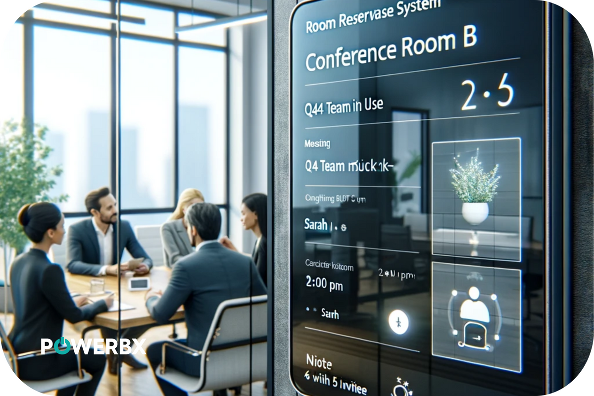 Empowering Workplaces: The Strategic Advantage of Room Scheduling Disp — Powerbx, LLC