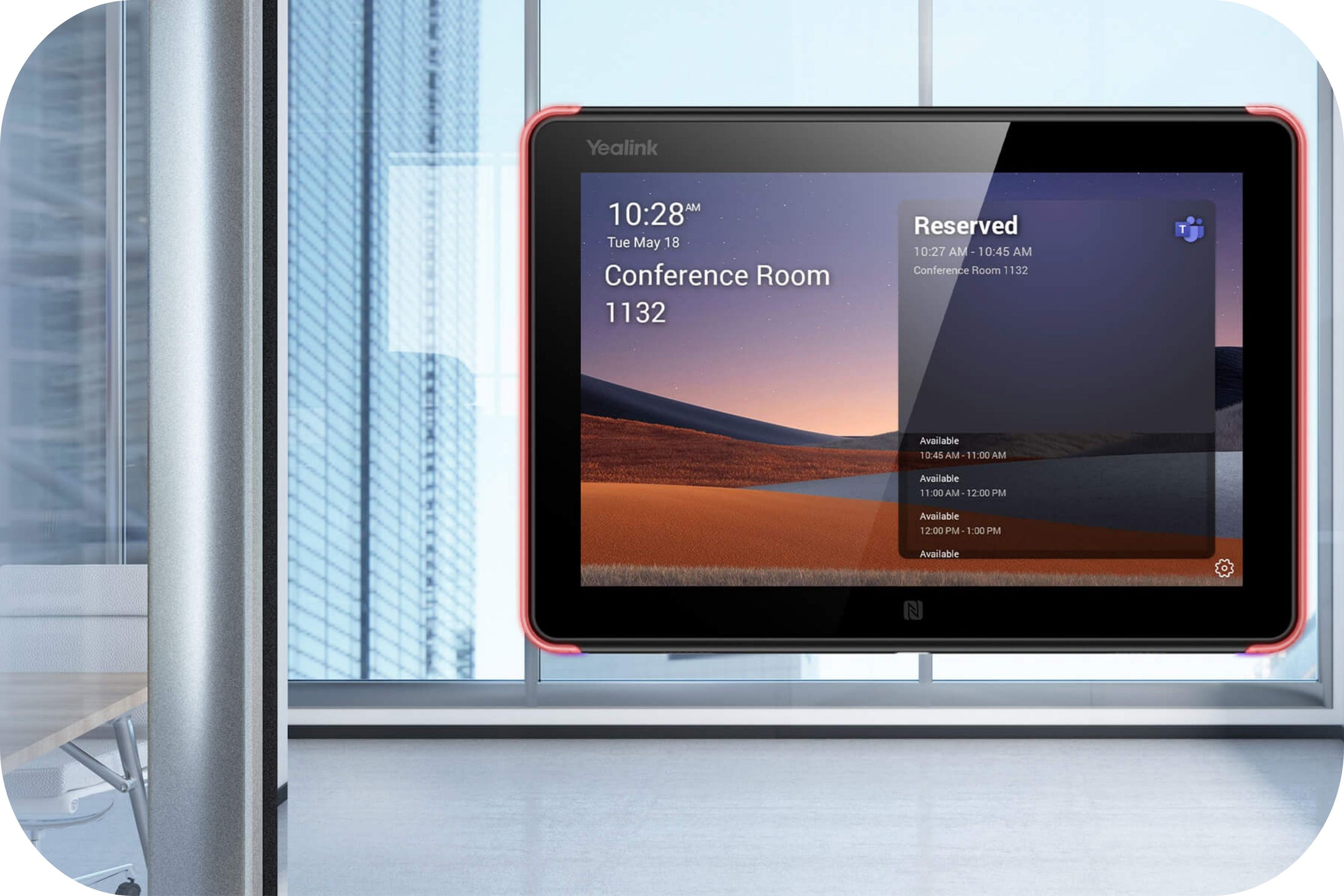 Yealink RoomPanel Plus: The Ultimate Meeting Room Scheduler — Powerbx, LLC
